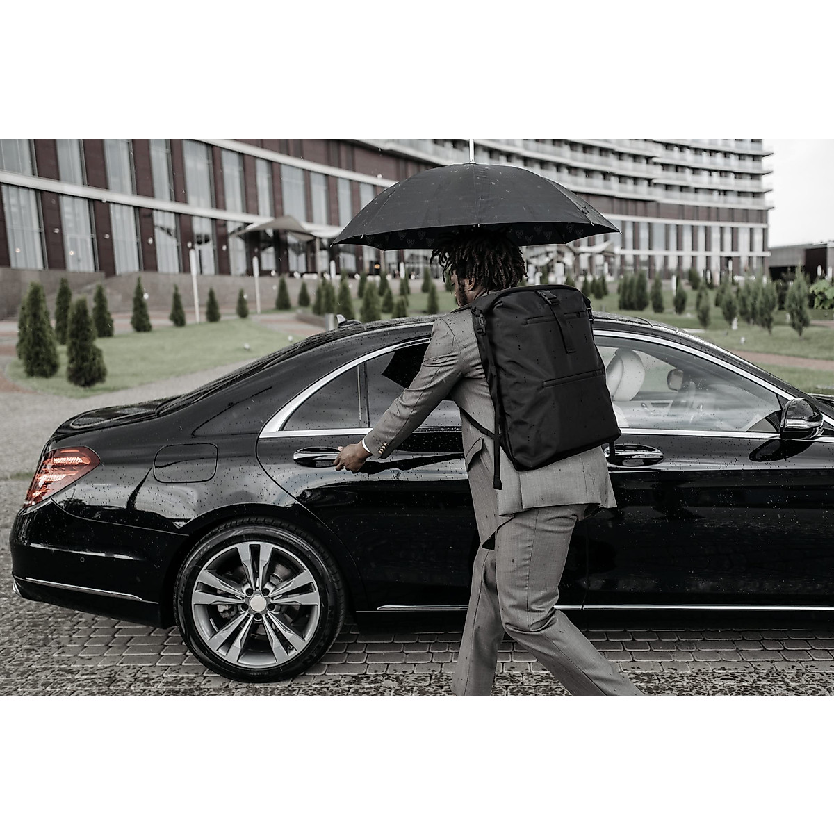 Xtreme Sight Line ~ AQUA RT Large Water-Proof Faraday Backpack/Small LITE Faraday Bag Combo ~ Tracking/Hacking Defense ~ Red