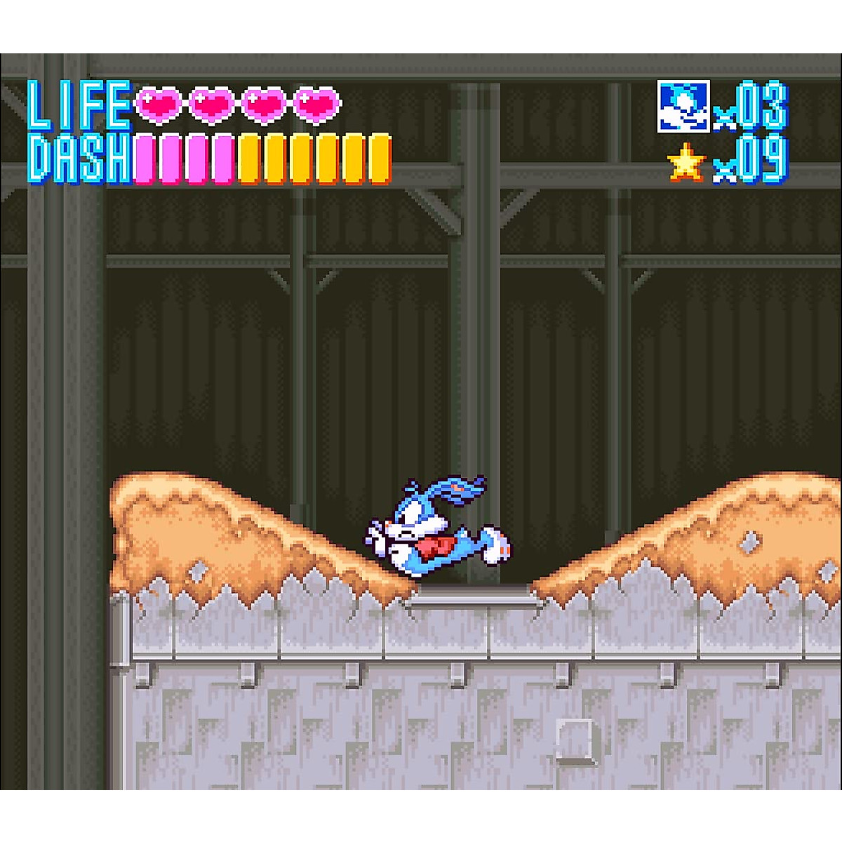 Tiny Toon Adventures: Buster Busts Loose! - Reproduction Video Game Cartridge