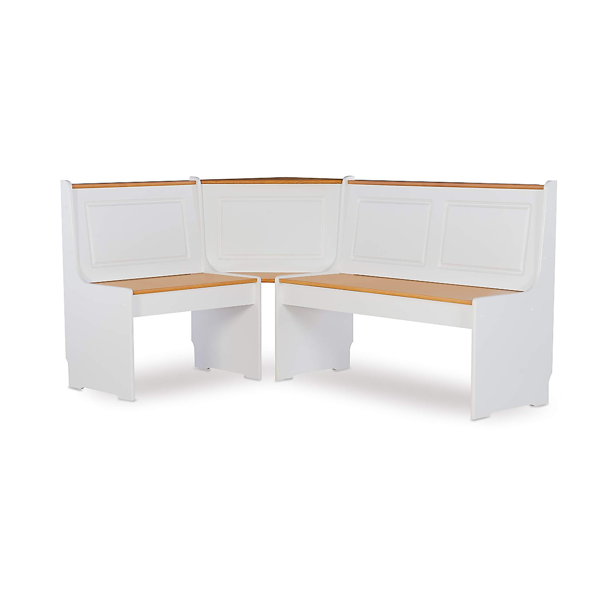 Linon Ardmore Kitchen Nook Set, White