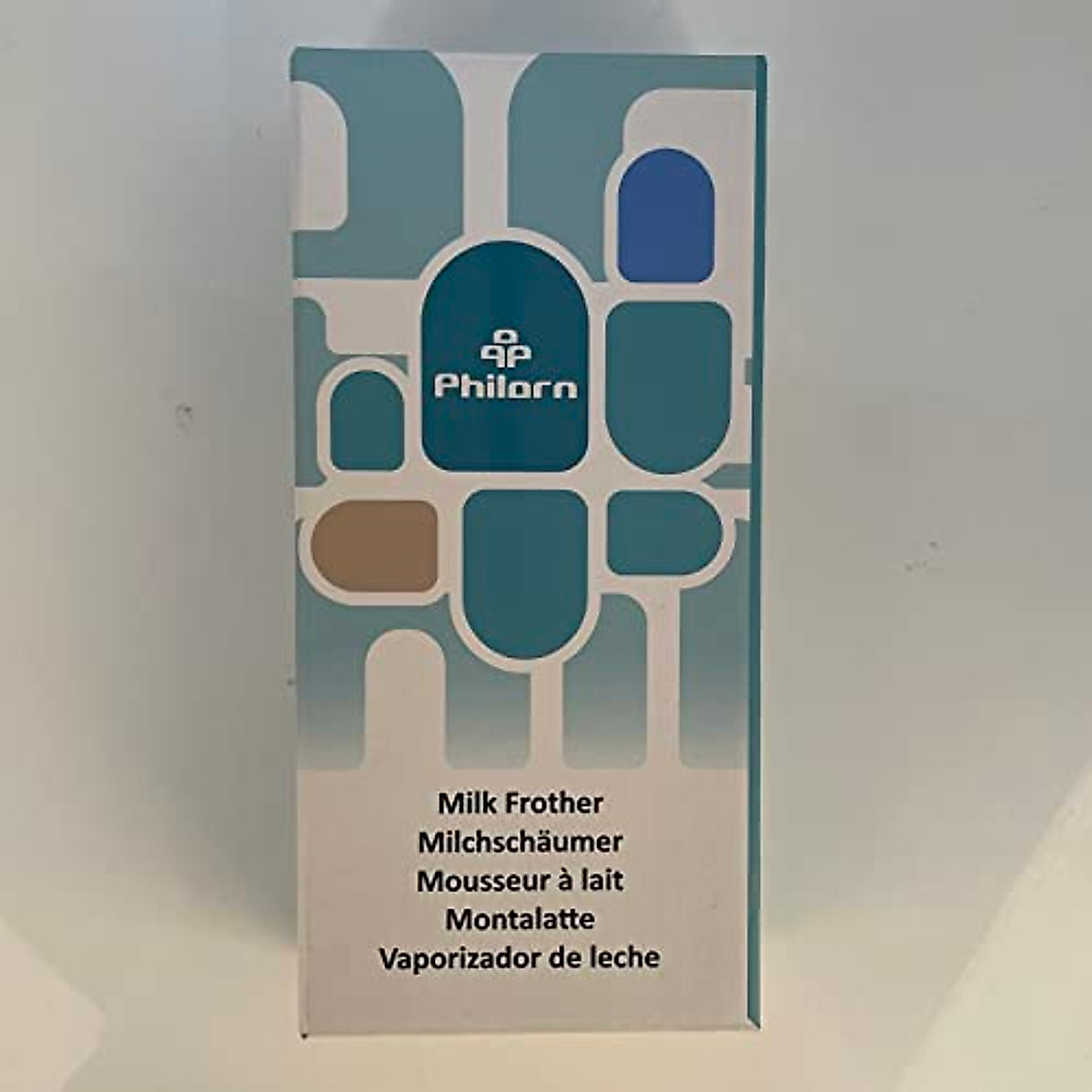 Philorn Milk Frother Handheld Rechargeable Coffee Frother - Frother Wand with 2 Heads, Electric Whisk Drink Mixer for Coffee, Mini Foamer for Lattes, Cappuccino, Frappe, Matcha, Hot Chocolate-3 Speed