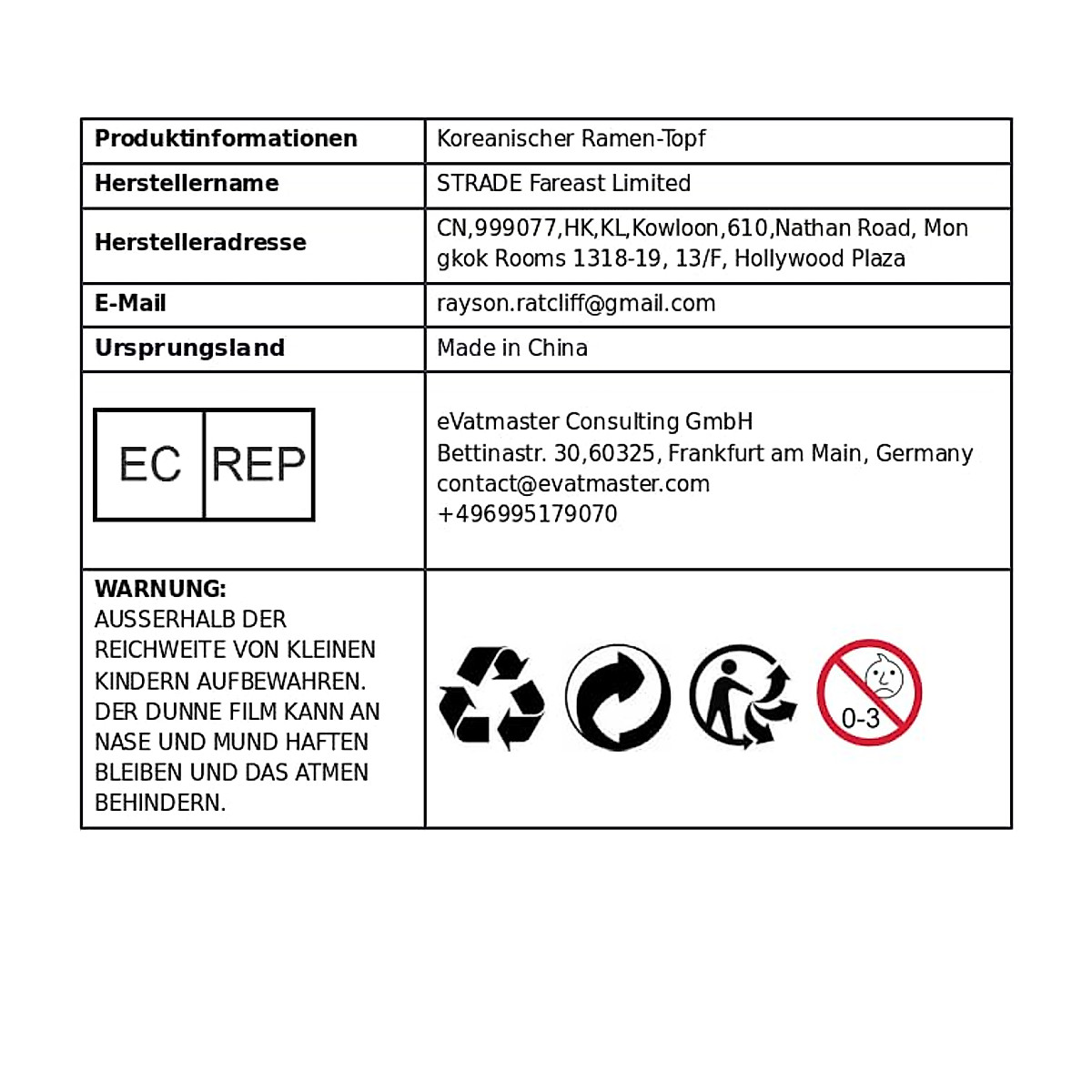 MagiDeal Korean Ramen Noodle Pot Kitchen Cookware Stainless Steel Easy to Clean Saucepan Soup Pot for Camping Hiking Noodle Eggs Stew, 22cm Gold, optional