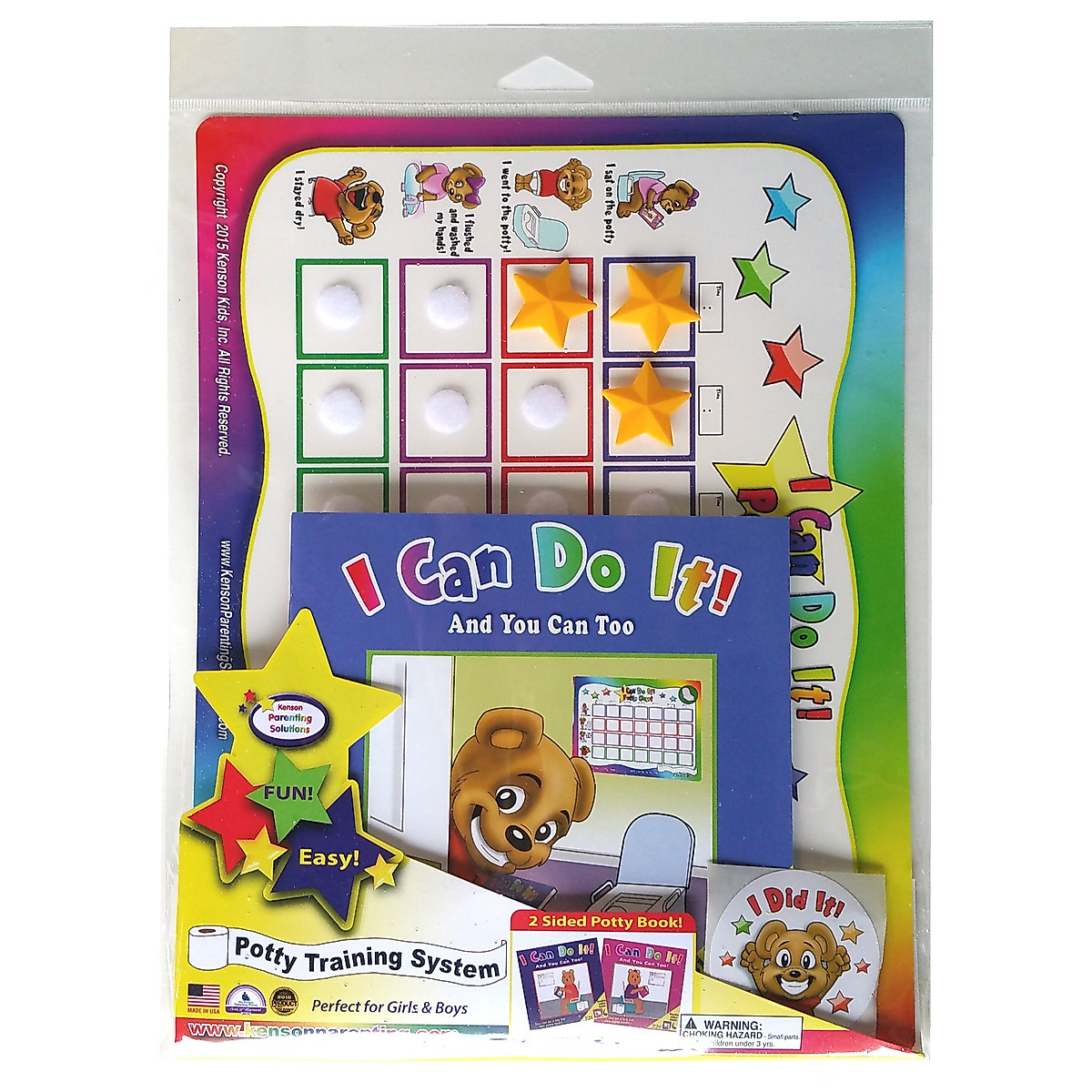 Updated Kenson Kids “I Can Do It!” Potty Chart Toilet Training System!