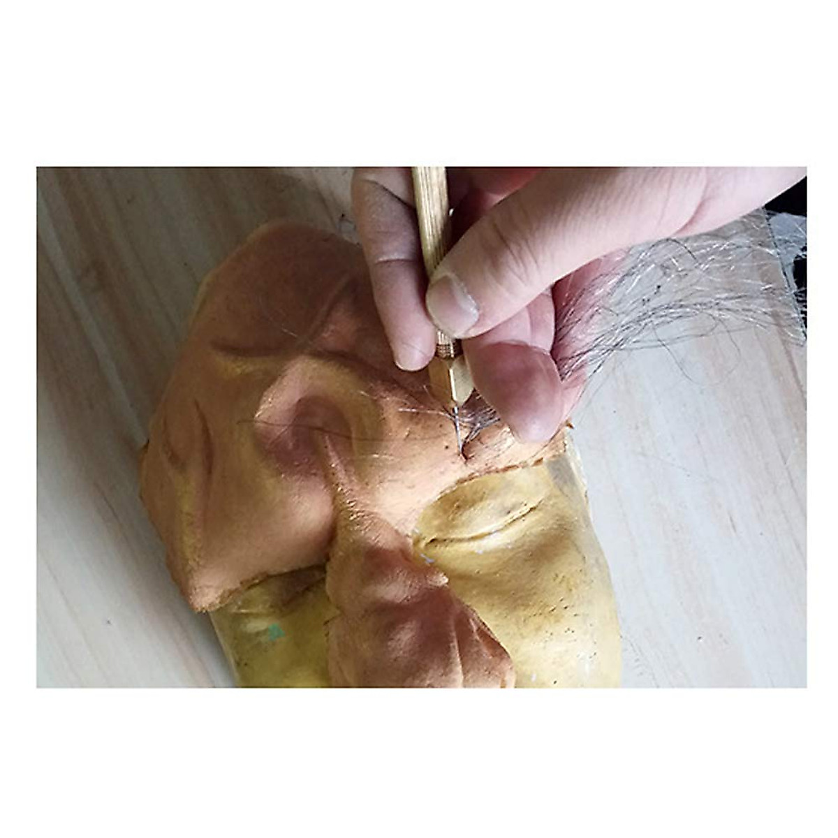 Comimark 1 Sets 6Pcs Doll Hair Rooting Reroot Rehair Tool Holder with 5 Extra Needles