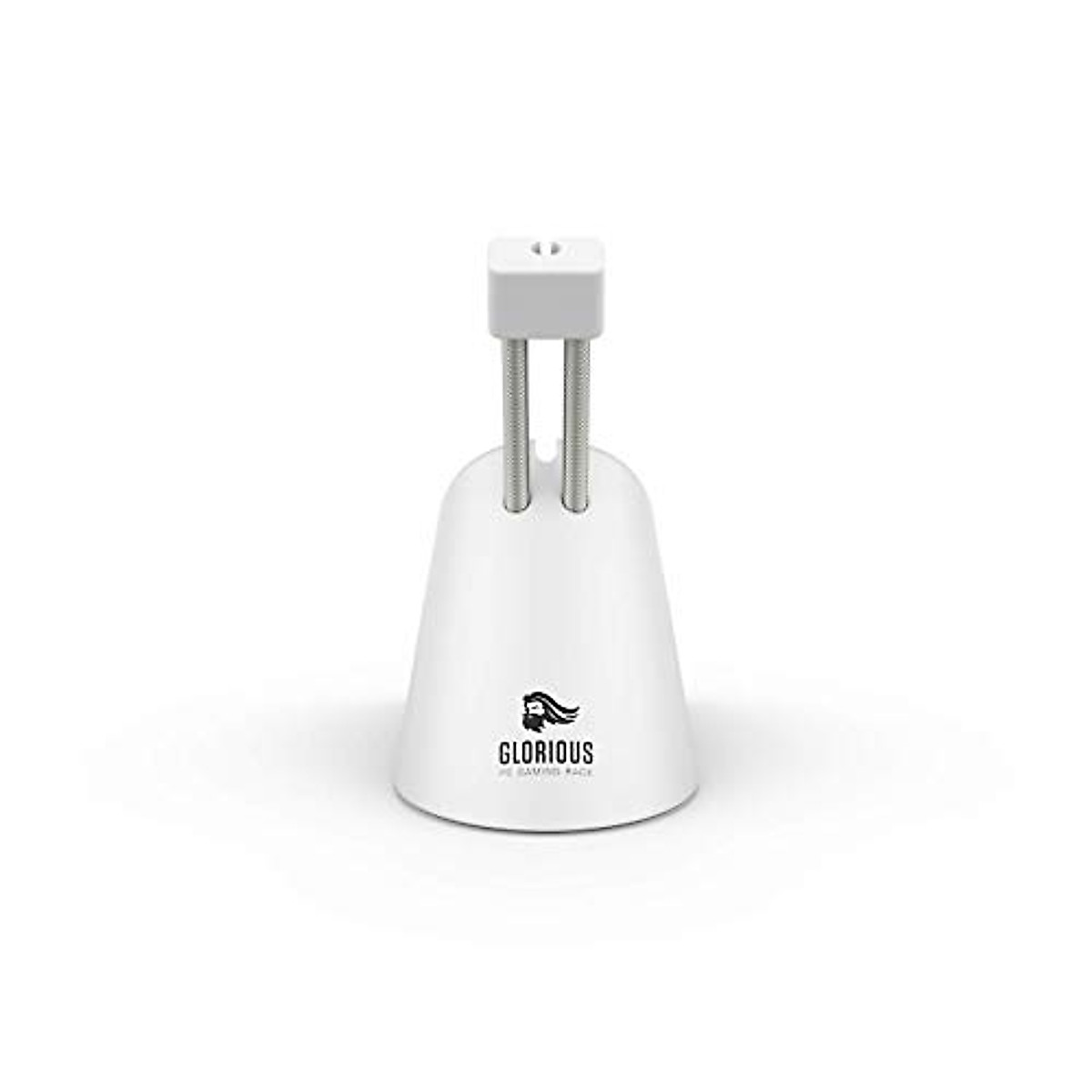 Glorious Gaming Mouse Bungee - Flexible Mouse Cable Management - Gaming Mouse Accessory (White)