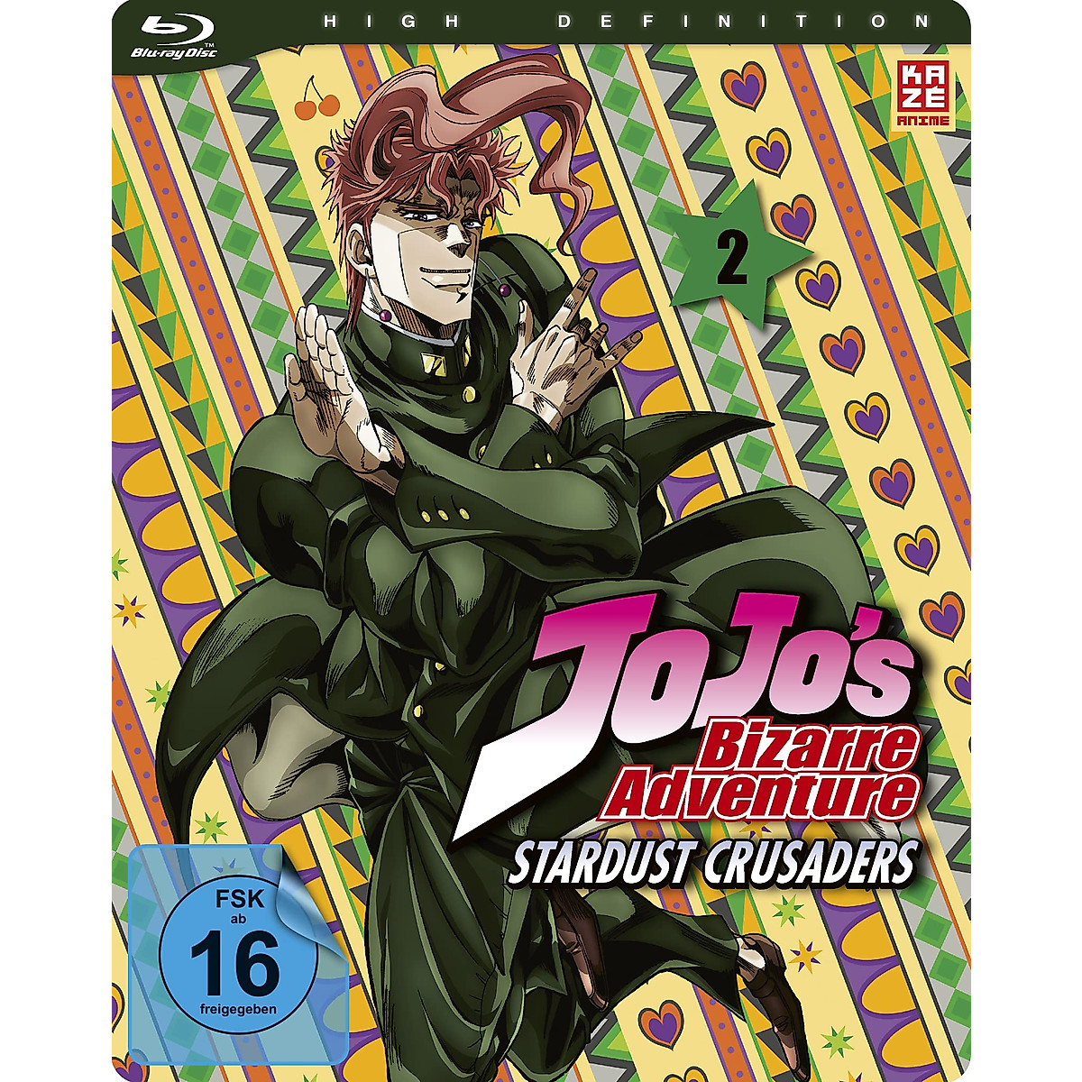 Jojo's Bizarre Adventure - Staffel 2 - Gesamtausgabe - [Blu-ray]