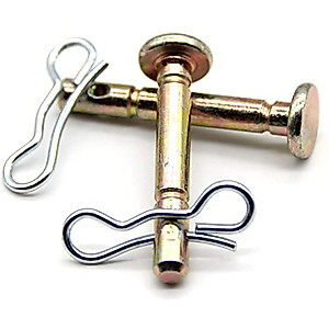 Huarntwo New Replacement 738-04155 714-04040 Shear pins and Cotter pins for MTD snowblower(20PCS)