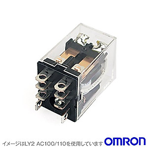 OMRON INDUSTRIAL AUTOMATION LY2-AC24 POWER RELAY, DPDT, 24VAC, 10A, PLUG IN (1 piece)