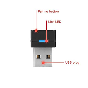 EPOS Gaming EPOS GSA 70 Low Latency Dongle for EPOS I Sennheiser GSP 370 Wireless Gaming Headset, Black