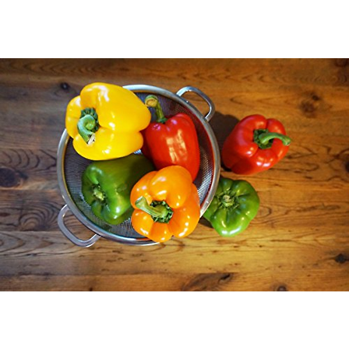 RSVP International International Endurance Stainless Steel Precision Pierced Colander, 5-Quart (Punch-5)