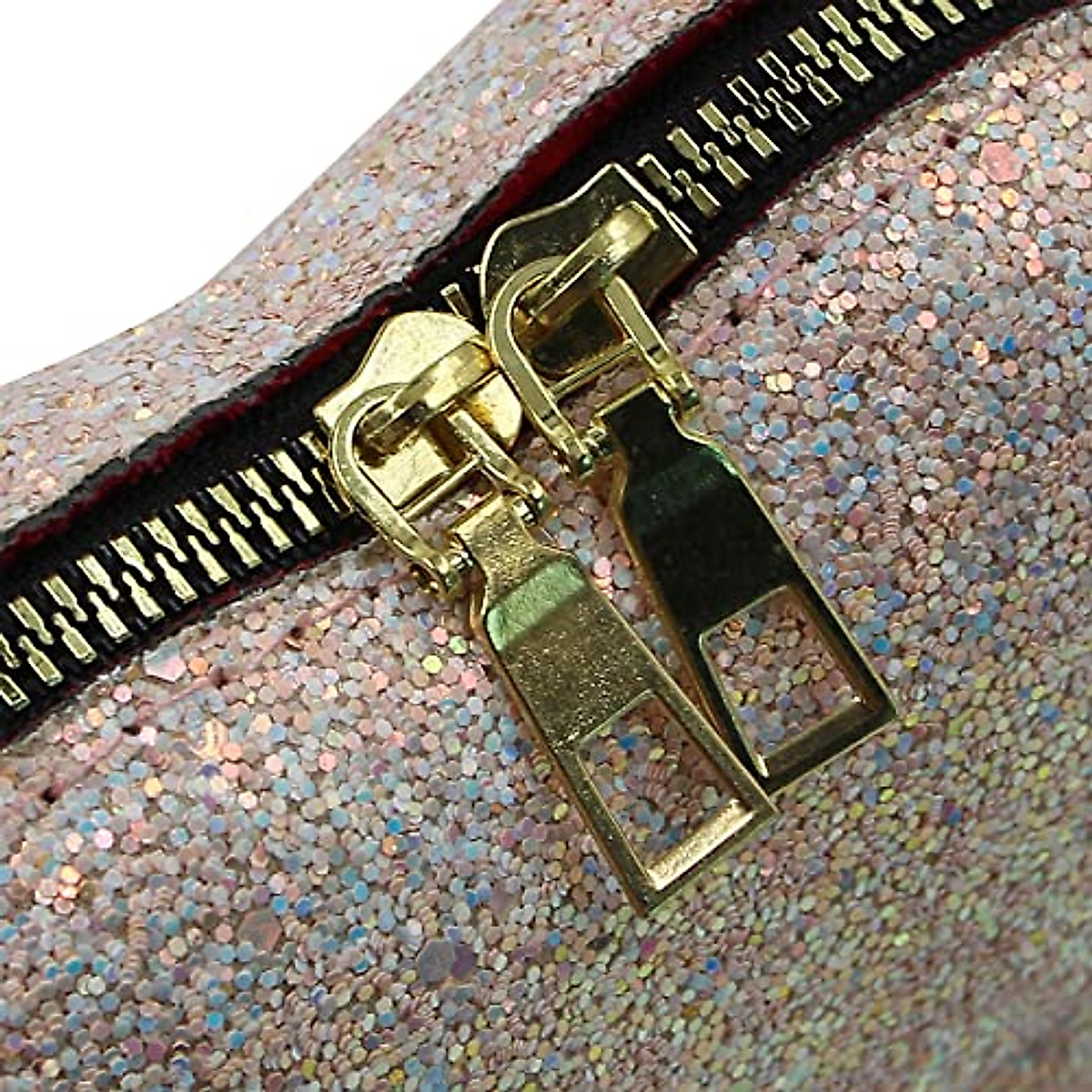 Womens Glitter Lip Purse Evening Bag PU Banquet Crossbody Shoulder Bag for Women