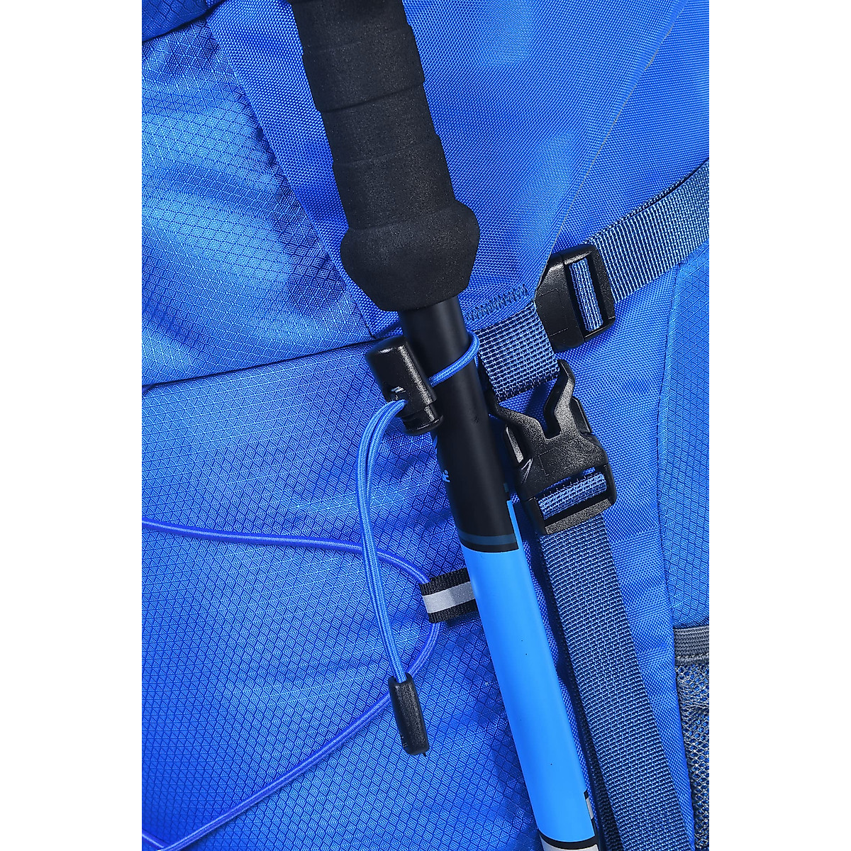 Shanyk 55L Hiking Backpack Backpack with Rain Cover for Camping Backpacking Travel and Adventure