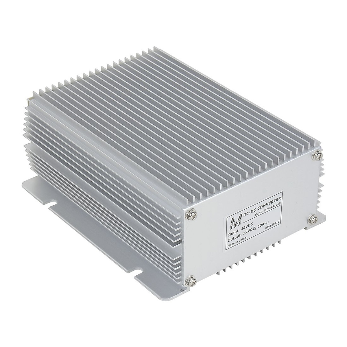 uxcell Voltage Converter Regulator DC 24V to DC 12V 60A 720W Truck Power Transformer