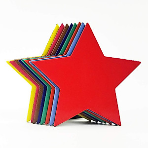 Refrigerator Magnets 35-Pack Star Fridge Magnets Cute Colorful Functional Magnets for Office, Kitchen, Refrigerator, Whiteboard Magnet Set