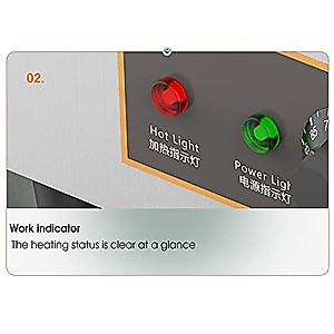 220V Commercial Food Warmer,1000W Electric Countertop Table Steamer,Stainless Steel Soup Pot,Automatic Food Soup Heat Preservation Machine,Multifunction Warmer Machine for Restaurants,30~95℃ (1 P