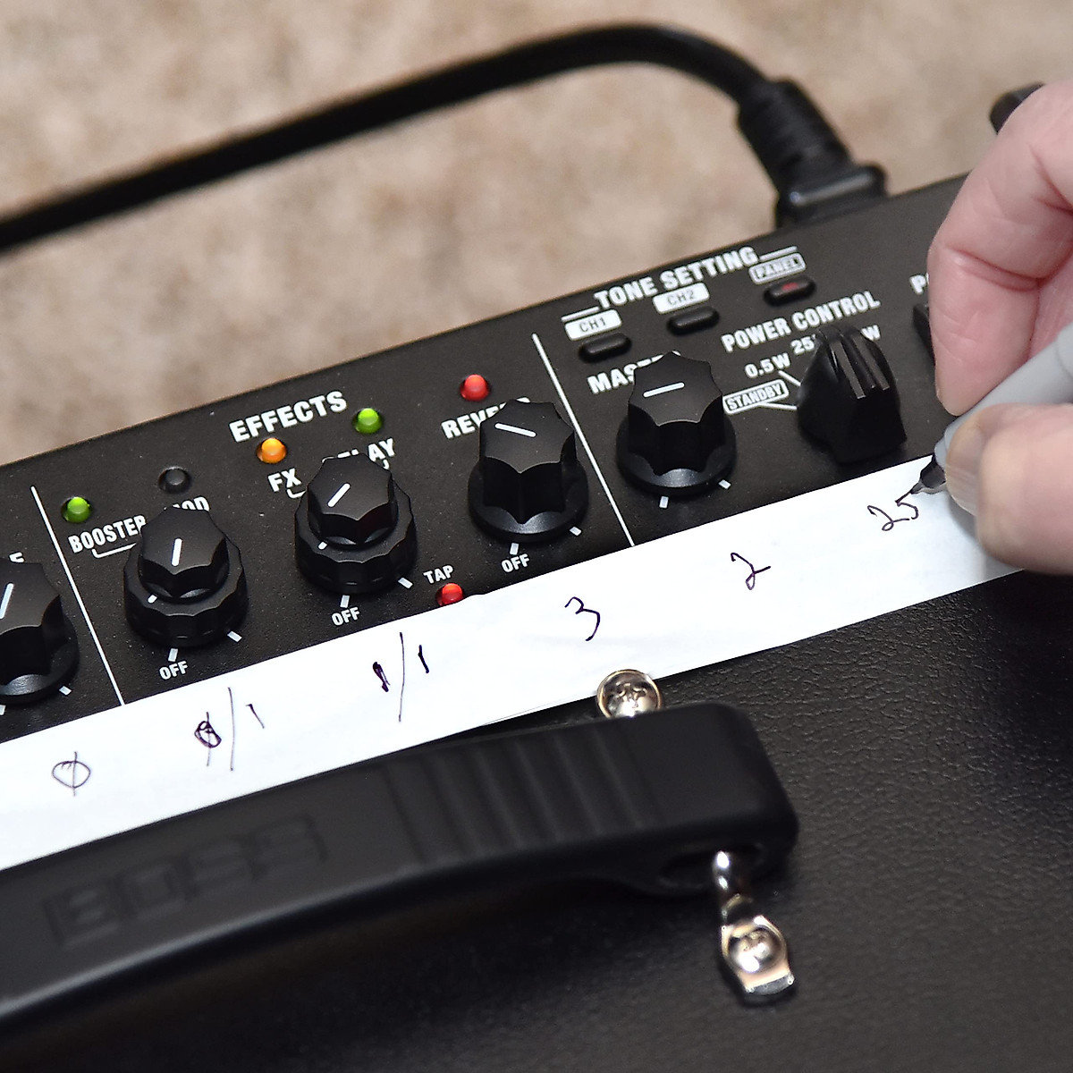 Labeling Tape - Clean Removable Console Tape | Adhesive Tape for Light Control Board, DJ Mixing Board, Audio Mixer, Arts and Crafts, Office Products, Ink Pens and Markers | Tons of Uses - 1"x20Yds