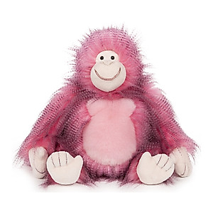 GUND Fab Pals Collection, Ramona Gorilla, Plush Monkey Stuffed Animal for Ages 1 and Up, Pink, 11.5”