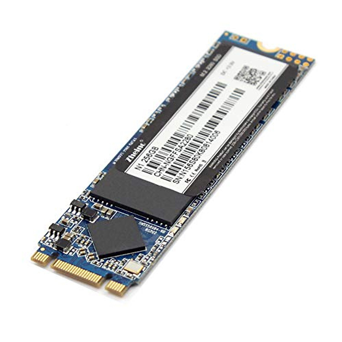 Zheino M.2 SSD 2280 256GB NGFF SATA Internal 3D Nand Solid State Drive for Ultrabooks and Tablets