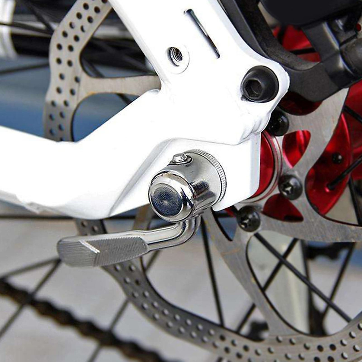 VGEBY1 Bicycle Skewer, Steel Lightweight Bike Quick Release Tool for Mountain Bike Indoor Cycling Trainer Cycling Wheel Skewer Accessory