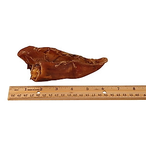 Pet's Choice Pig Ears, Plain, 10pk, Brown (PIG-EAR10PK)