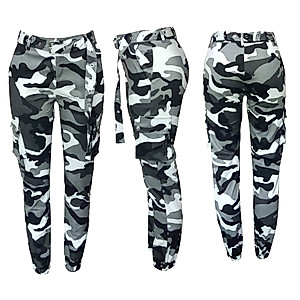 Voghtic Cargo Pants for Women, Hunting Pants for Women, Army Fatigue Cargo Pants Women