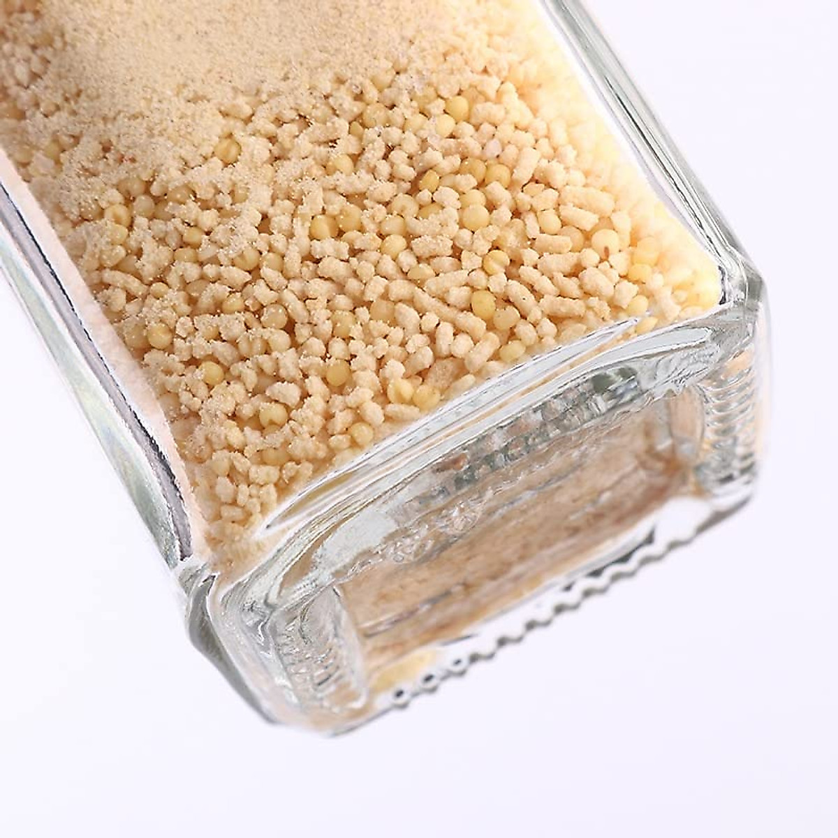 2 PCS Condiment Bottles Salt Shaker Seasoning Organizer Salt And Pepper Shakers Salt Container Kitchen Bottle Canister Set