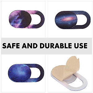 Hemobllo 6pcs Privacy Cover Lens Caps Web Cameras Camera Covers Computer Webcam Covers Web Camera Lens Caps Durable Webcam Covers Professional Webcam Covers Webcam Lens Covesr