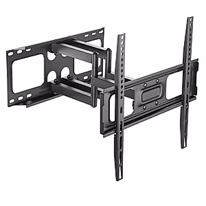 Premium Mount - Heavy Duty Dual Arm Articulating TV Wall Mount Bracket for TCL 40" S Class 1080P FHD LED Smart TV with ROKU TV - 40S310R Tilt & Swivel with Reduced Glare - Buy Smart!