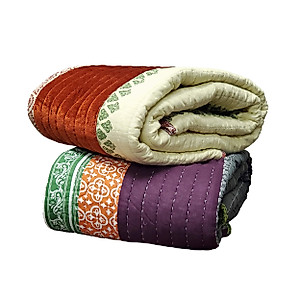 Greenland Home Marley Throw Blanket, Carnival 50 x 60