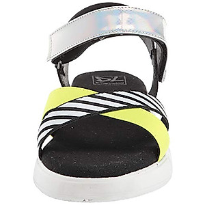 Dirty Laundry by Chinese Laundry Women's Flat Sport Sandal, Black Multi, 6