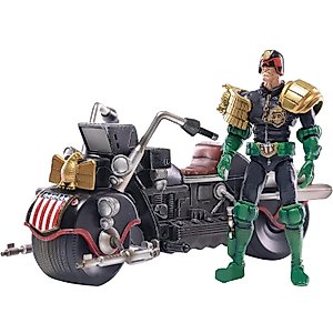 HIYA TOYS Judge Dredd: Dredd and Lawmaster Mk II PX 1:18 Scale Exquisite Mini Action Figure