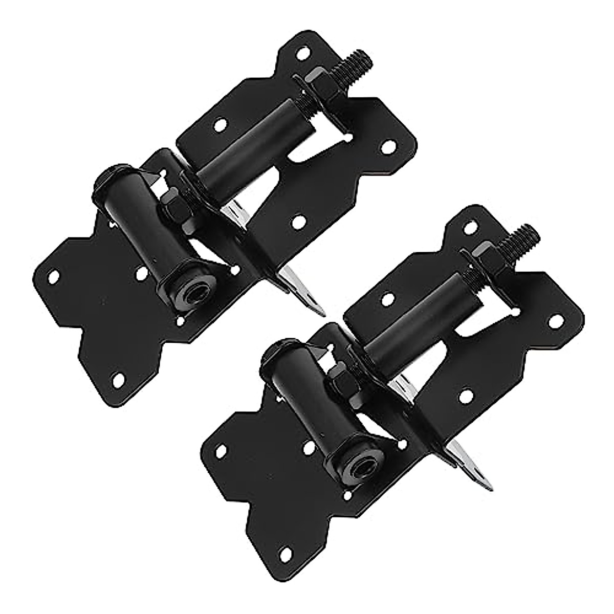 2pcs Fence Hinge Heavy Duty Leash Gate Hinges for Wooden Fences Heavy Duty Stainless Steel Hinges Door Hinges Barn Hinges Metal Hinges Self Closing Gate Hinges Hinges Bolt