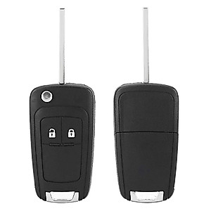 Buttons Key Fob Heat and Corrosion Resistance Flip Folding Remote 2 Buttons Car Key Fob Shell Case For Vauxhall Opel Astra Insignia