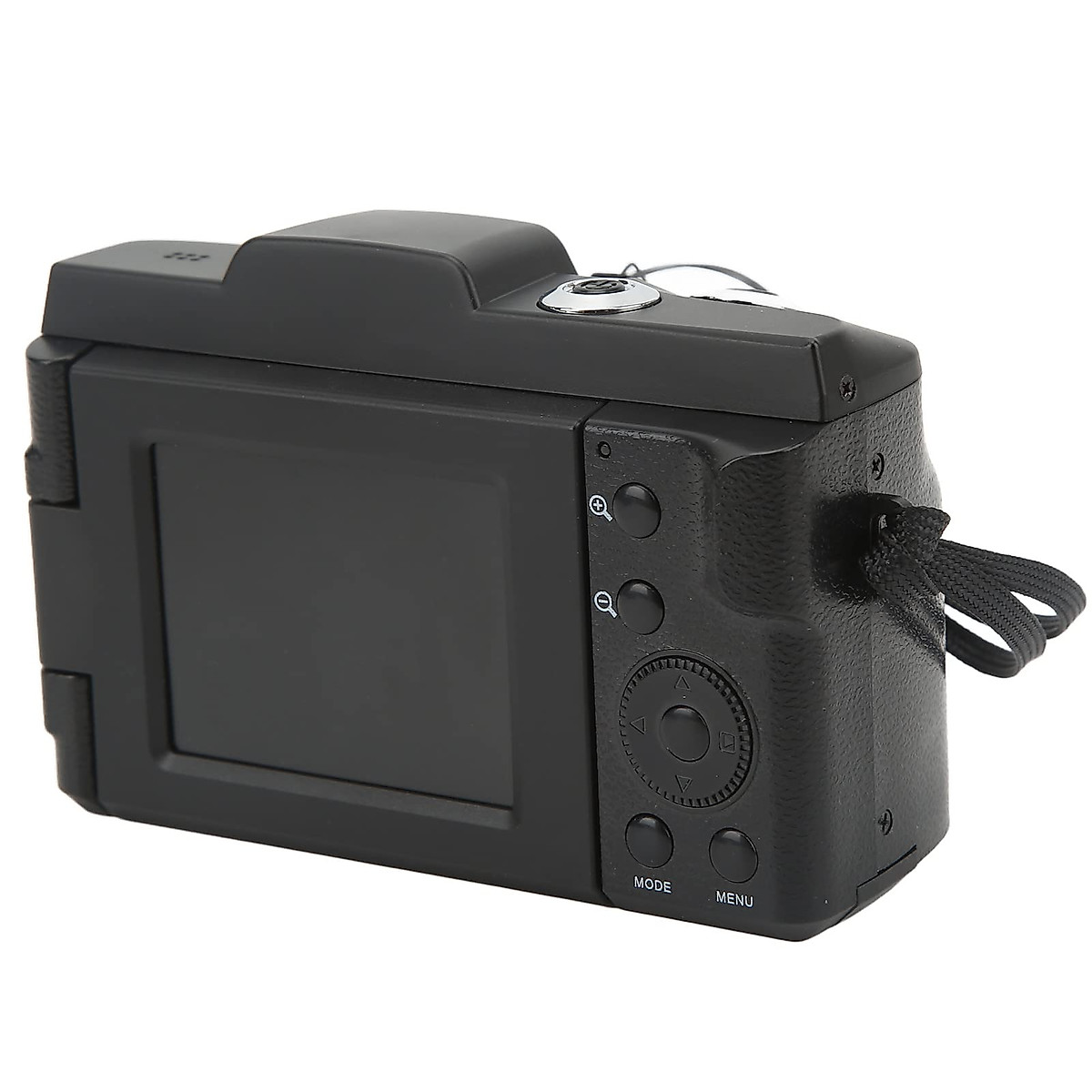 Vlogging Camera, 16X Zoom 180 Degree Flip Screen 16MP 2.4in TFT LCD 1/4in Screw Mount Digital Camera for Shooting