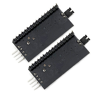 KIRO&SEEU 2pcs 1602 LCD 2004 20x4 i2c LCD Display Adapter IIC//TWI/SPI/I2C Serial Interface Module Shield Compatible with Arduino UNO R3 MEGA2560