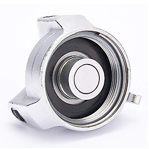 Flow Security Systems | VersaLock | Vented Locking Fuel Tank Cap | For Transfer Tanks & Above Ground Commercial Tanks | Prevents Theft & Secures Fuel Tanks | Includes Adapter | FSS 754