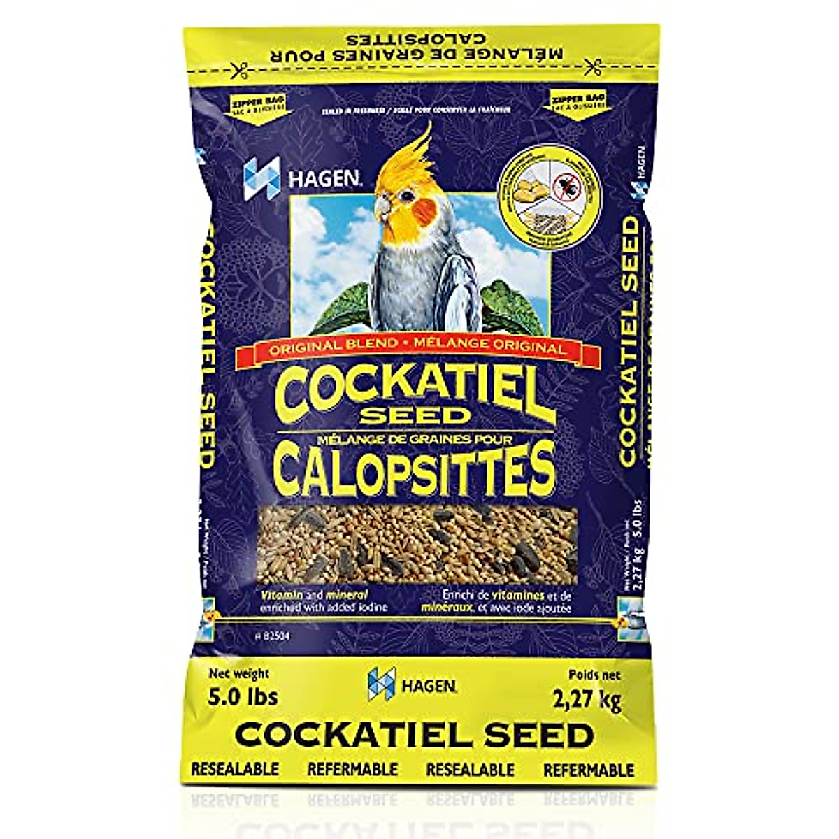 Hagen Cockatiel Staple Vme Seed, 5-Pound