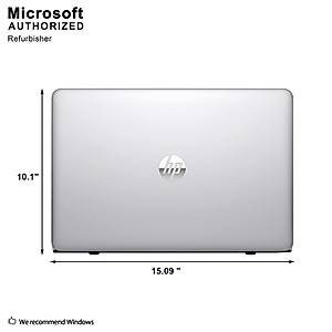 HP 850 G3 15.6 inches Laptop, Core i5-6200U 2.3GHz, 8GB RAM, 256GB Solid State Drive, Windows 10 Pro 64bit(Renewed)