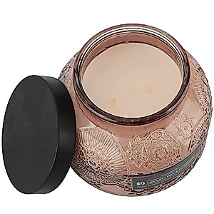 Coconut Milk & Patchouli Embossed Jar Candle