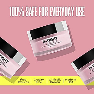 MAËLYS Cosmetics B-TIGHT Lift and Firm Booty Mask -Leave On Booty Mask -Helps Reduce the Appearance of Cellulite for a Lifted and Firm-looking Booty - Hyaluronic Acid, Guarana Extract, Pink Pepperslim