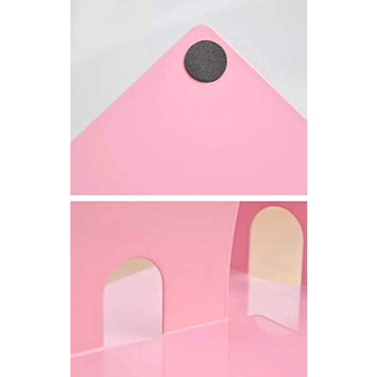 Leoyoubei Steel Book Racks Cute Elephant Art bookends Desk Accessories & Workspace Organizers, Kids Bedroom Or playroom, Office or Gift -Small Books,Book Organizer Non-Slip 1 Pairs Pink