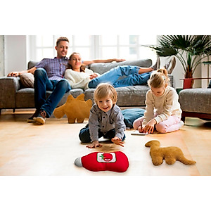 Elmwell Dino Nugget Plush Bundle: Snuggle into Softness with Dino Nugget Duo and Ketchup Pillow Pal – Irresistibly Cozy and Squishy