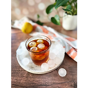 MixCraft Eternal Ice Reusable & Durable Cocktail Ice Cube Spheres, Set of 23