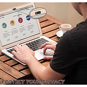 Deal4You - Webcam Cover Slide, Ultra Thin Camera Blocker for Laptop, Pc, Computer, Phone, Tablet, Protect Your Privacy (Pack 6-3 Shapes)