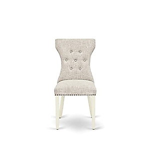 East West Furniture AVGA5-LWH-35 Dining Set