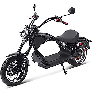 MotoTec Lowboy 60v 20ah 2500w Lithium Scooter Black