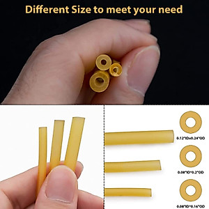 1Meter/Pc Nature Latex Rubber Hoses High Resilient Elastic Surgical Medical Tube With ID 1.7 /2/ 3/ 5/ 6mm OD 4 /4.5/ 5/ 6/ 7/ 9mm For Yoga Sports Accessories Muscle Stretching Exercises ( Color : 1.7