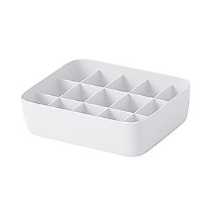 Zerodeko Box Plastic Storage Boxes Plastic Baskets Vanity Storage Organizer Bra Drawer Organizer Panties Drawer Organizer Underwear Storage Box Storage Basket Stackable Basket Divider Sock