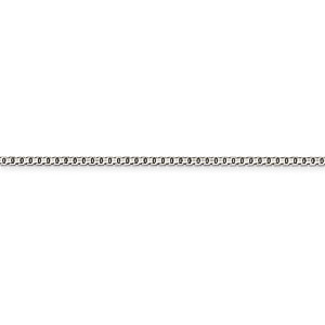 Sterling Silver 2mm 8 Sided Diamond-cut Box Chain 20in 2mm style QBR040-20