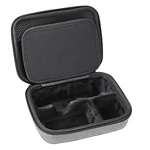 Mchoi Shockproof Carrying Case Fits for Sony ZV-1 / ZV-1F / ZV-1 II Vlog Digital Camera & Bluetooth Grip Vlogger Accessory Kit, with Grooved Fits for Vlogger Accessory Kit, Case Only