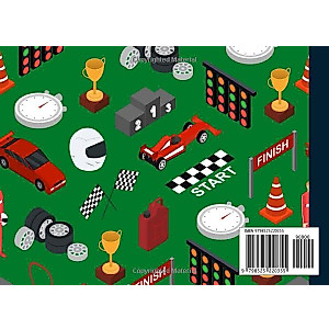 Autograph Book: Premium F1 Racing Cover | Signatures Blank Scrapbook, Memorabilia Album Gift, Keepsake Memory Book, Size 8.25" x 6" By Lore Heil